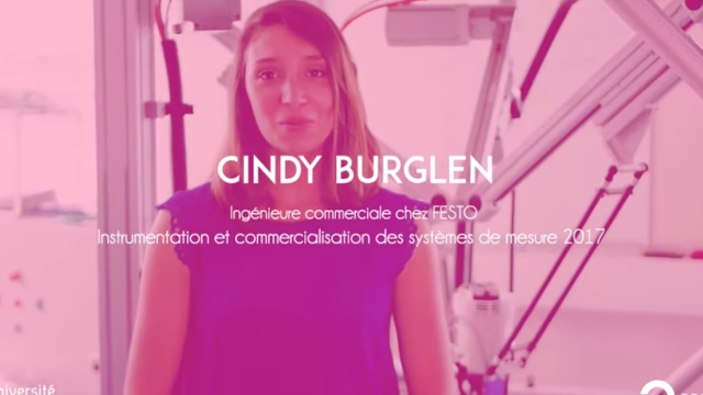 Cindy Burglen - ingénieure commerciale FESTO et IC2M 2017 | Association ...